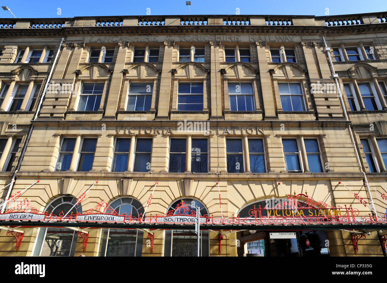 Victoria Tram Station Manchester Stock Photos & Victoria Tram Station ...