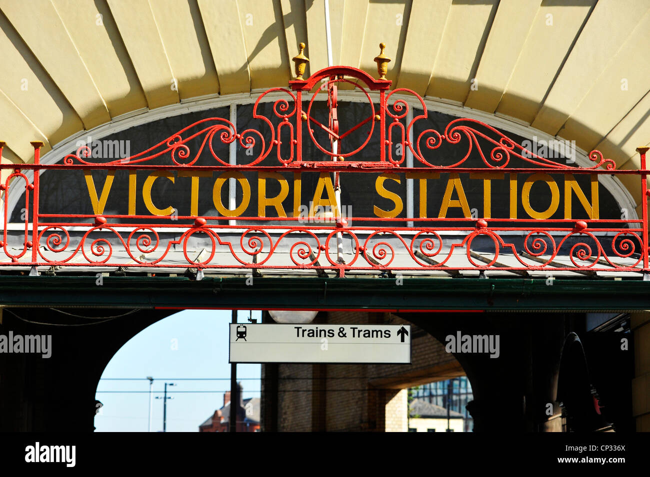 Victoria tram station manchester hi-res stock photography and images ...