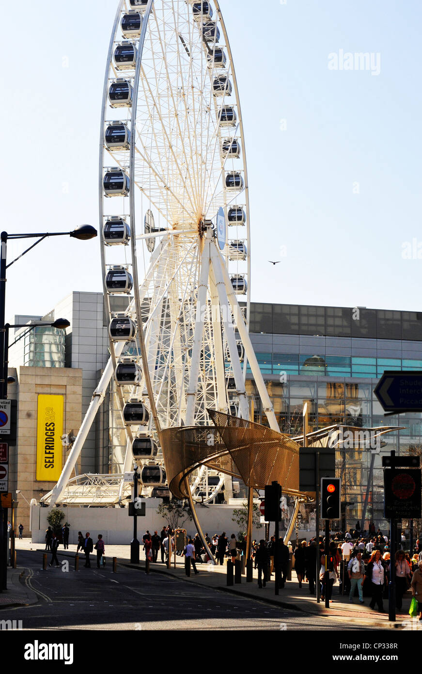The Manchester Big Wheel Stock Photo - Alamy