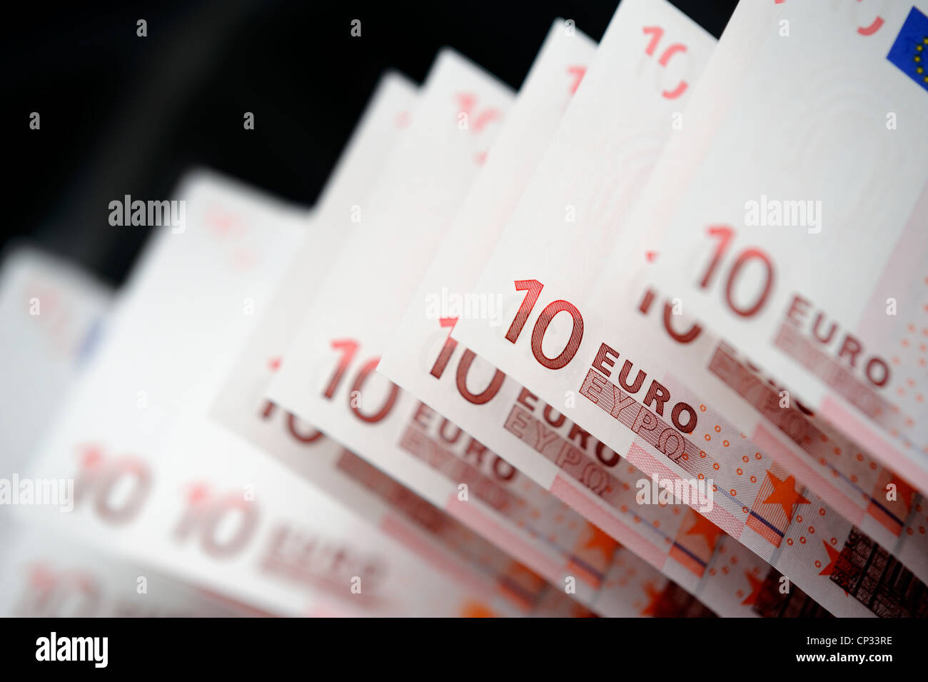 10 ten euro notes hi-res stock photography and images - Alamy