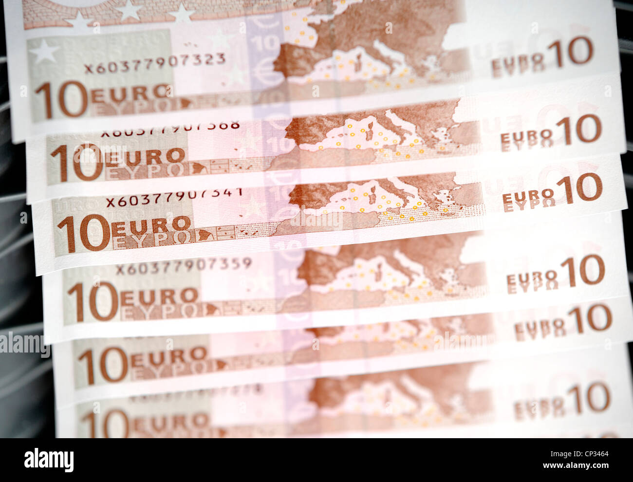 Ten euro notes hi-res stock photography and images - Alamy