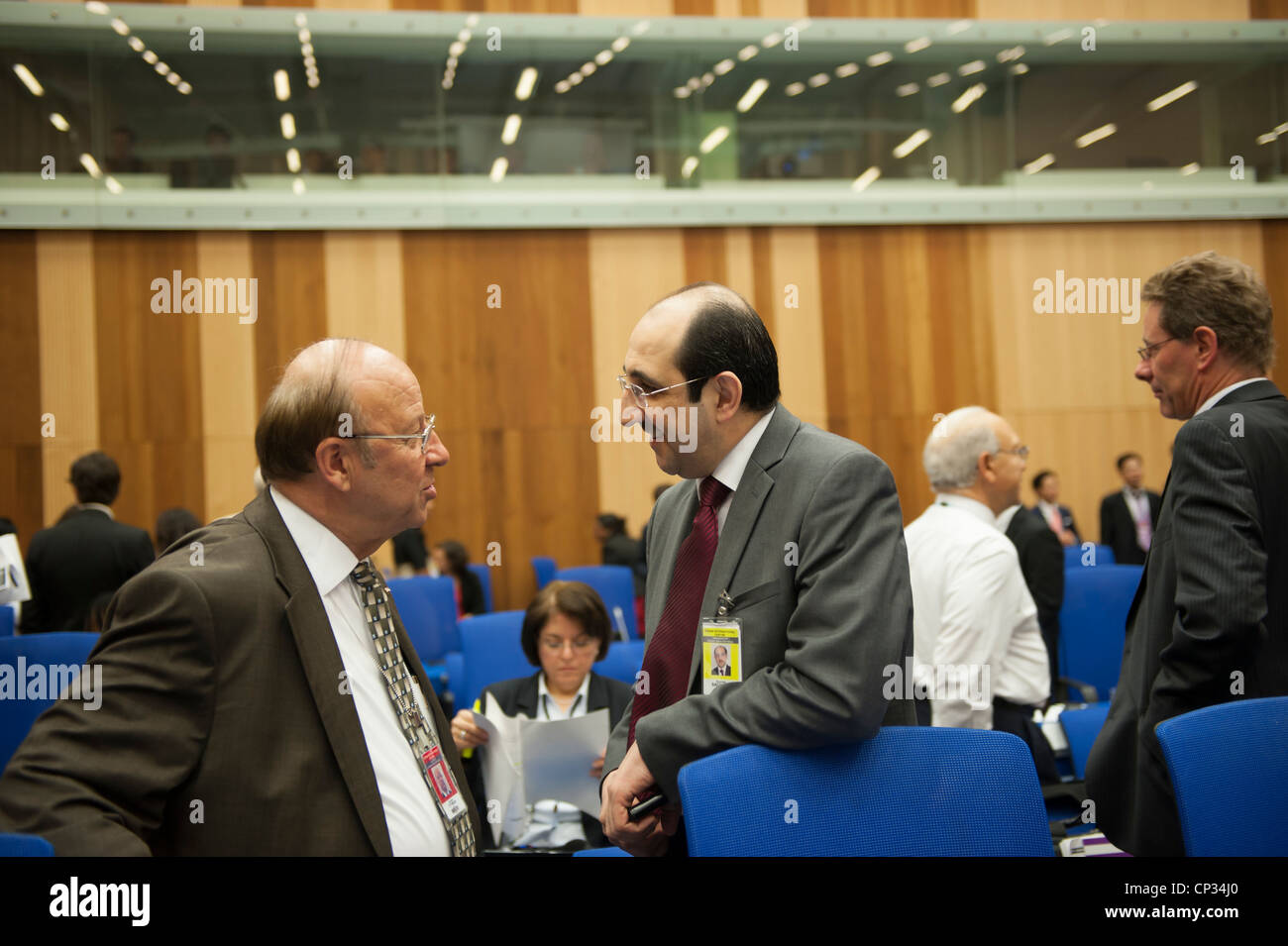 H.E. Mr. Ambassador Bassam Sabbagh, Permanent Representative of Syria ...