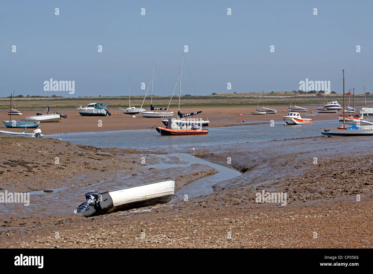 Brancaster staithe beach norfolk hi-res stock photography and images ...
