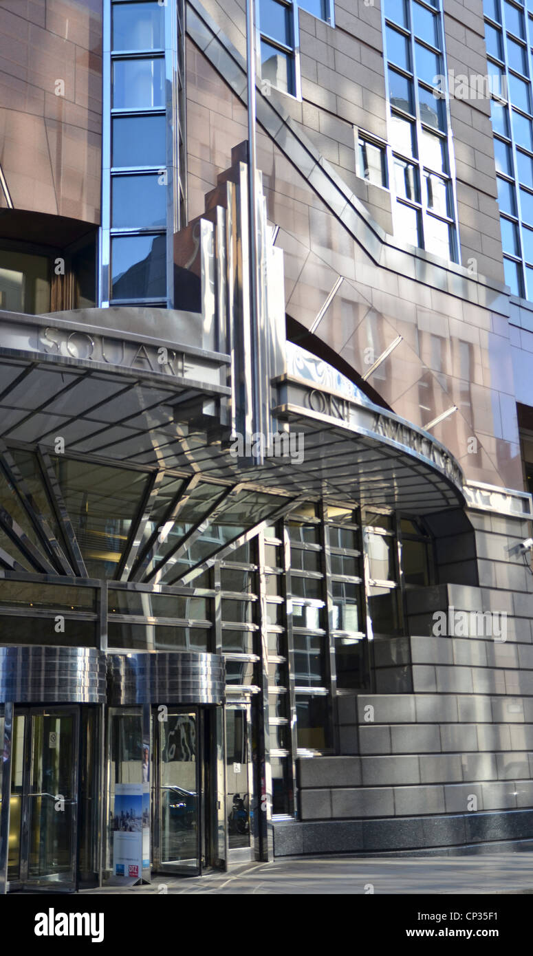 Exterior of One America Square, London Stock Photo - Alamy