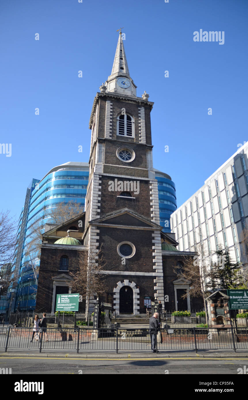 St Botolph Without Aldgate. City of London Stock Photo - Alamy