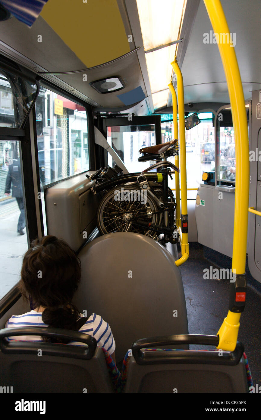 Folding bike bus hi-res stock photography and images - Alamy