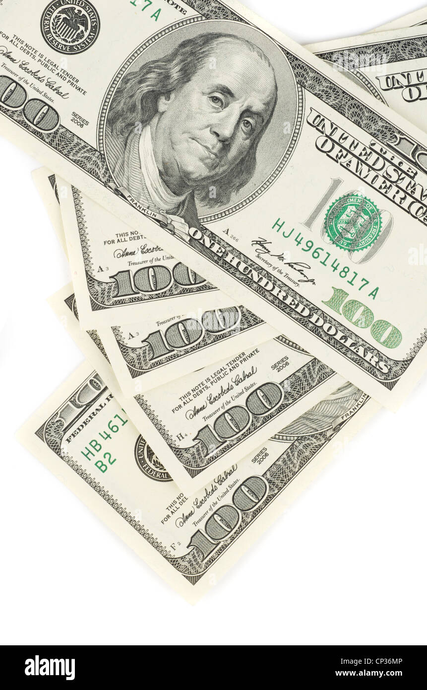 Close up view of dollar banknote Stock Photo - Alamy