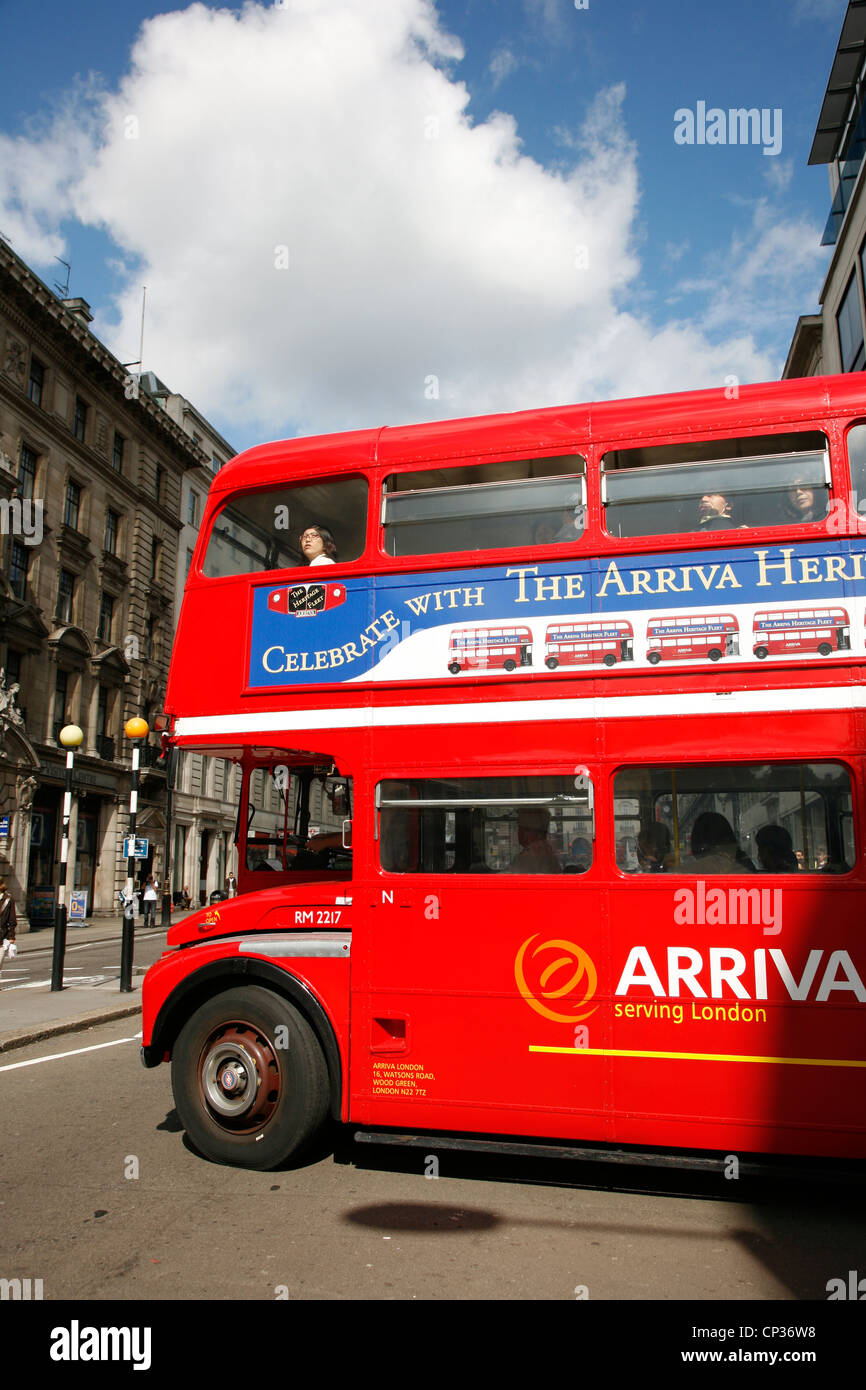Heritage Routemaster Bus, operated in London from 1956 to 2005. Open ...