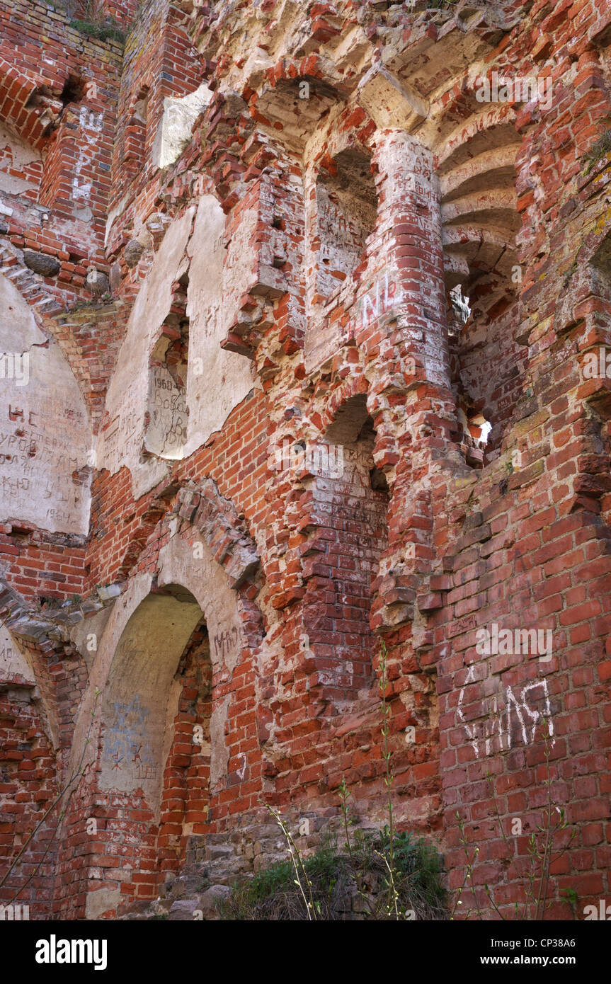 Balga - ruins of medieval castle of the Teutonic knights. Kaliningrad ...