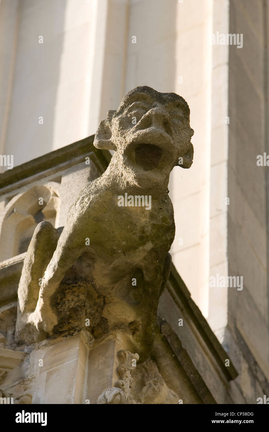Gargoyle, Canterbury Cathedral, Canterbury, Kent, England, UK Stock ...