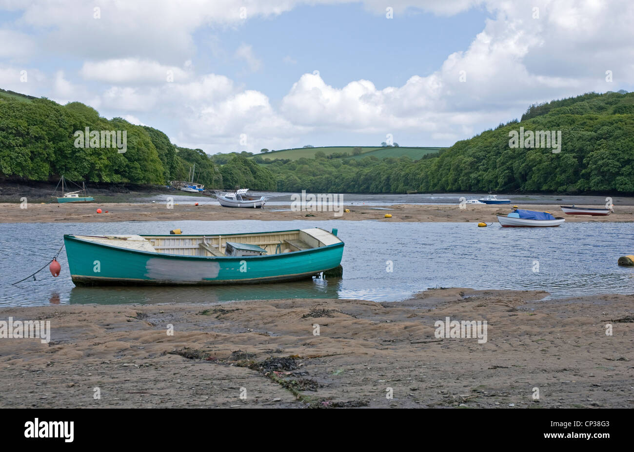 Low water river fowey hi-res stock photography and images - Alamy