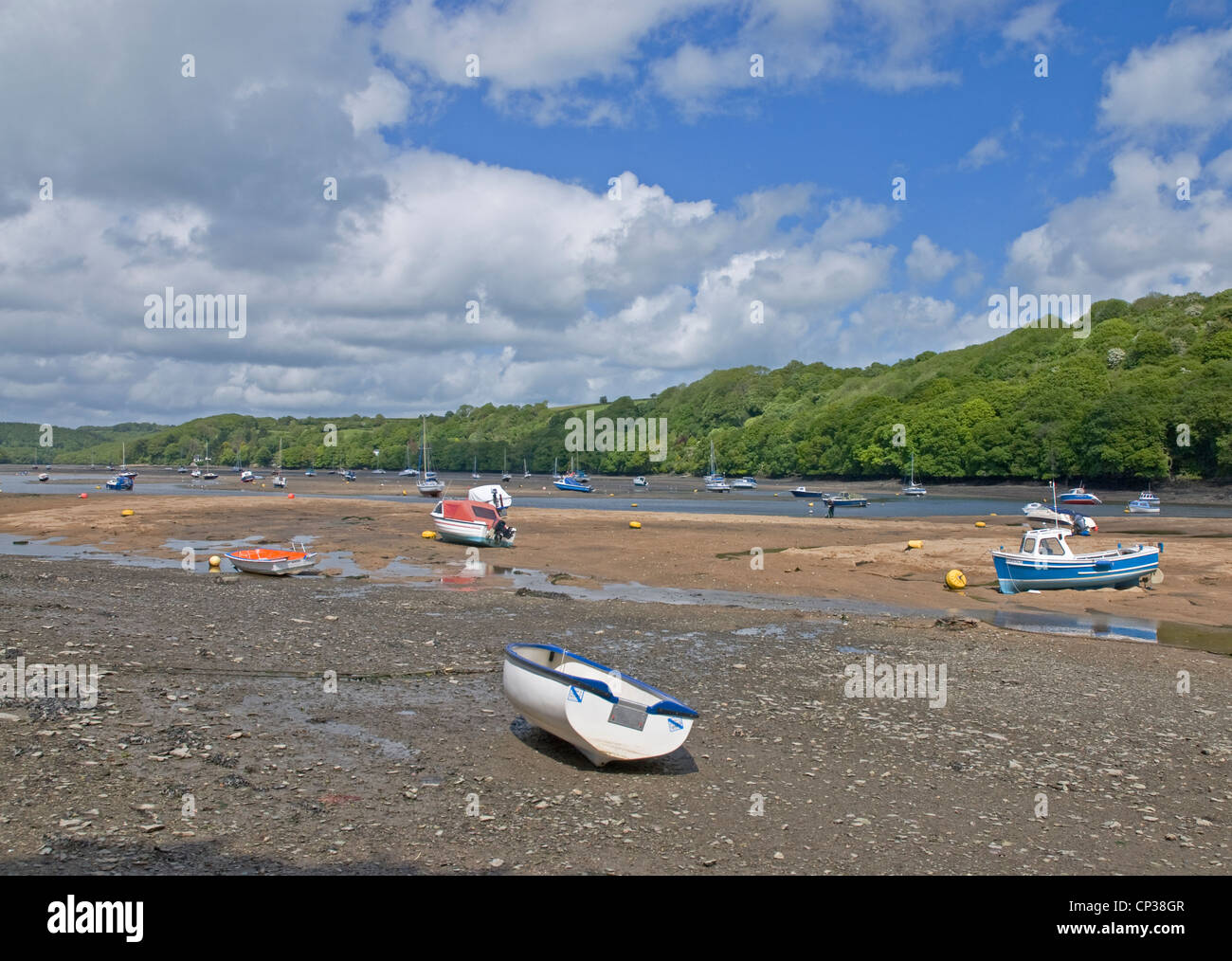 Tidal river fowey hi-res stock photography and images - Alamy