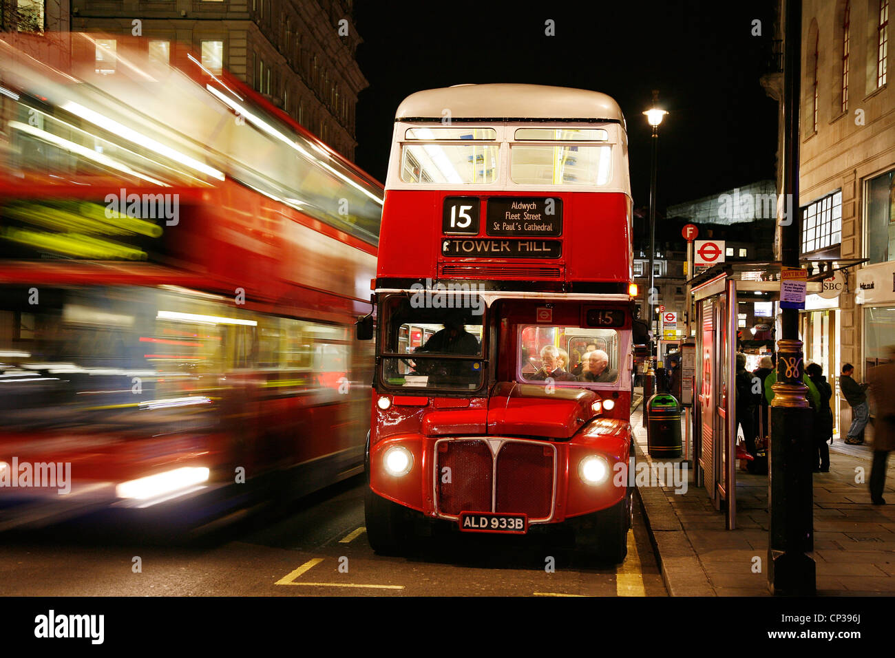 Heritage Routemaster Bus, operated in London from 1956 to 2005. Open ...