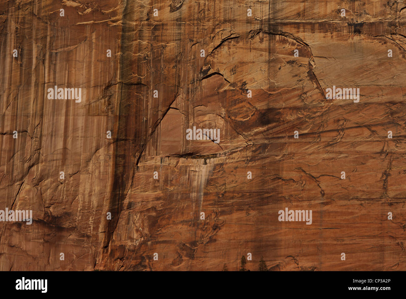The red rock and colorful splendour of the Zion National Park near St ...