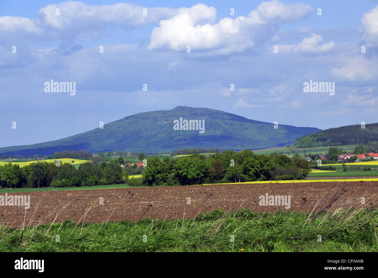dln, sleza, gora, mountain, poland, europe, spring, travel,photo ...