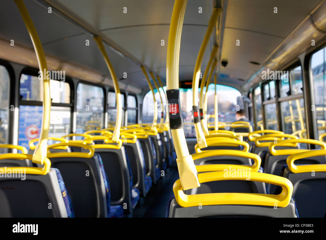 London bus interior hi-res stock photography and images - Alamy