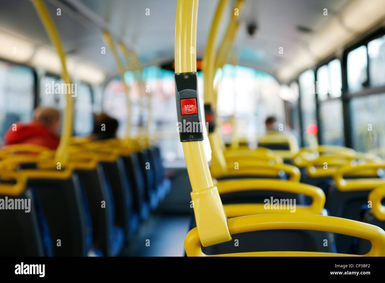 London bus interior hi-res stock photography and images - Alamy