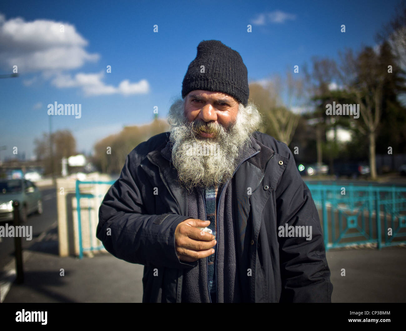 The Bulgarian beggar, Victor of the bridge of St. Cloud Stock Photo - Alamy