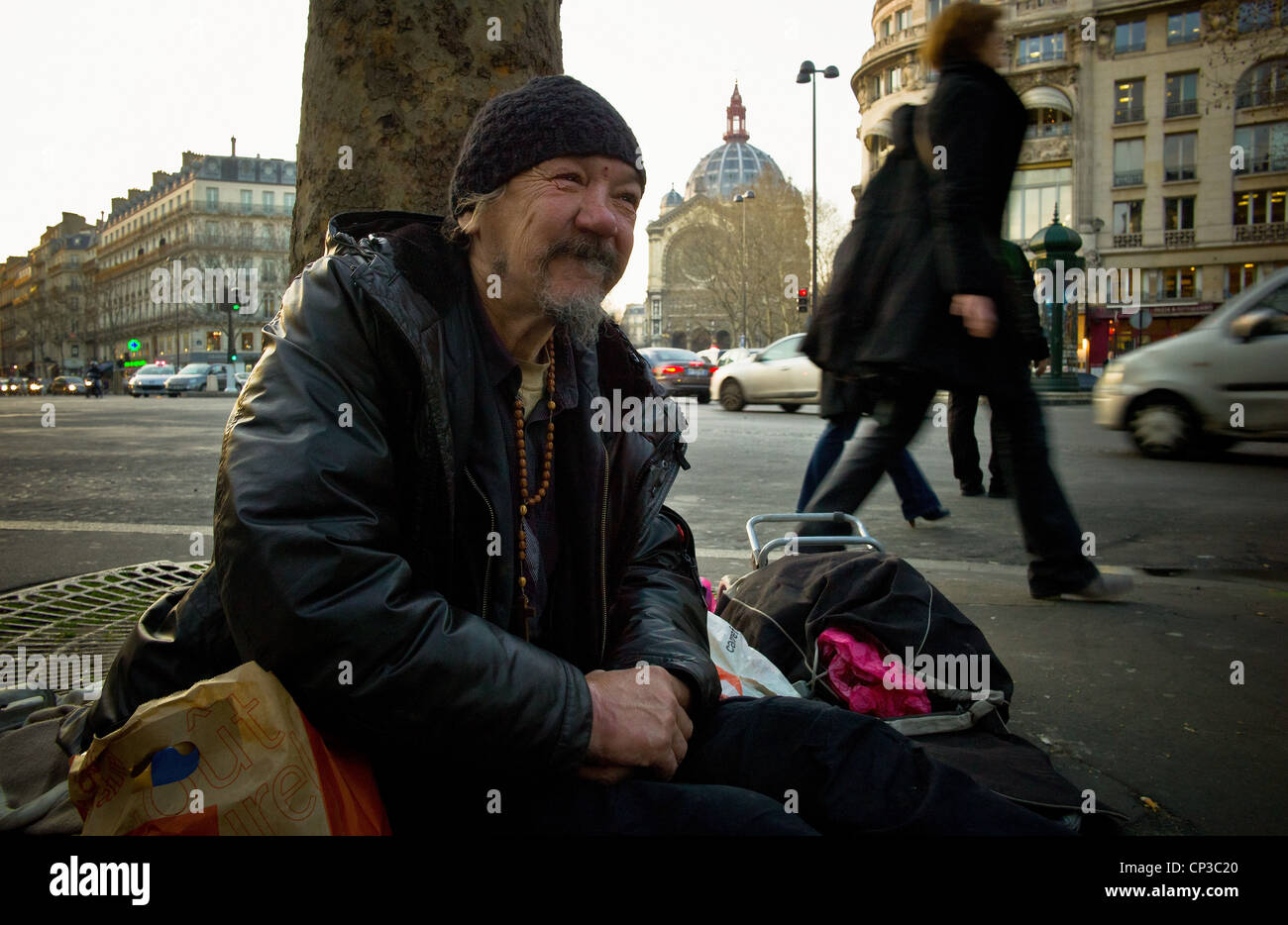 Polish homeless people hi-res stock photography and images - Alamy