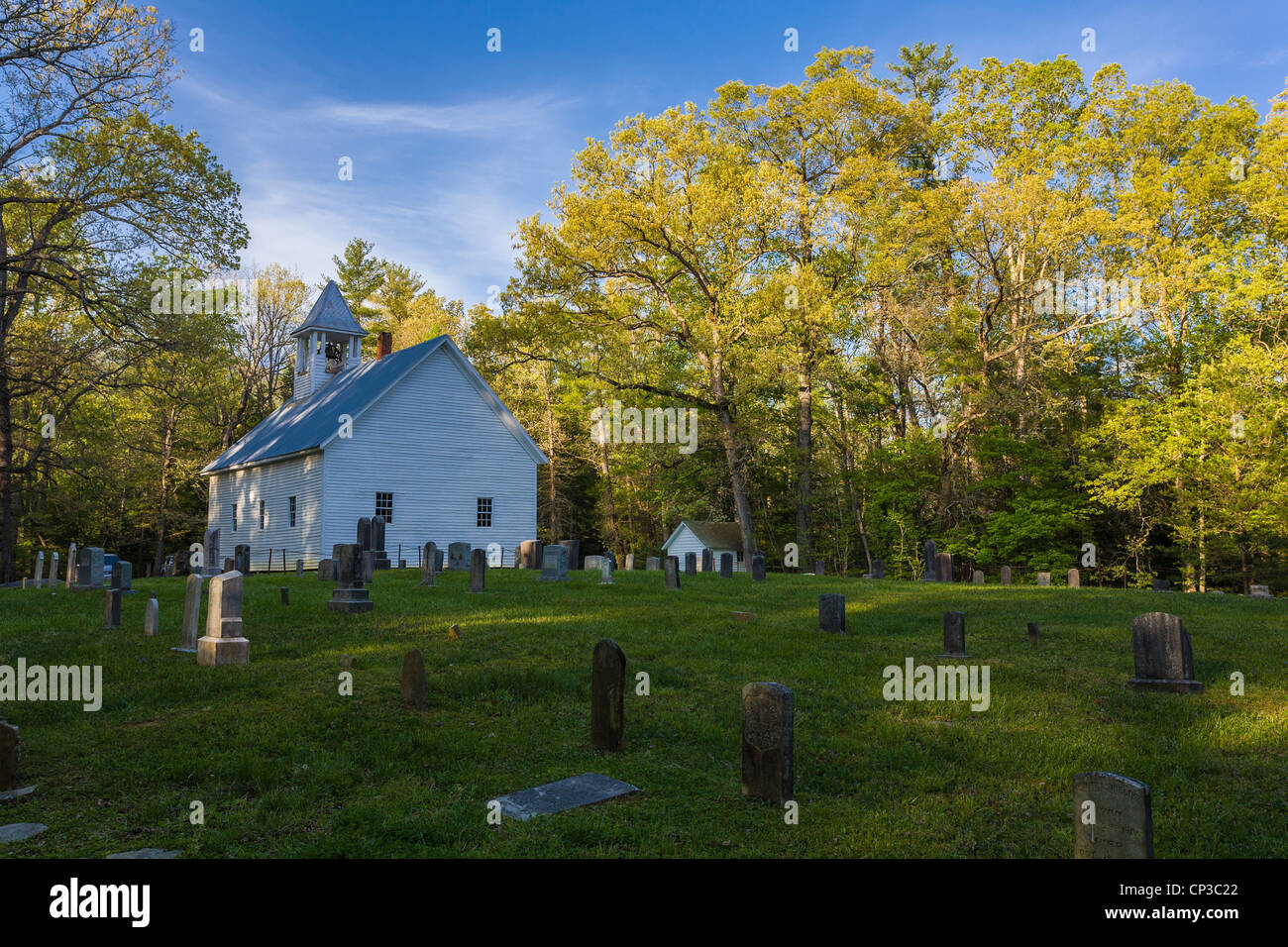 Cades Cove Primitive Baptist Church in Cades Cove in the Great Smoky ...
