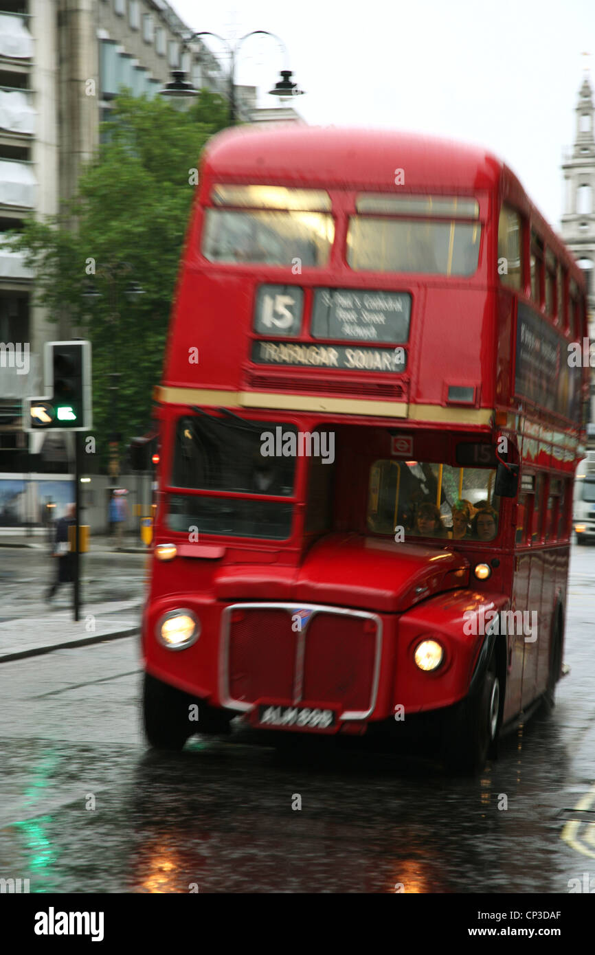 Heritage Routemaster Bus, operated in London from 1956 to 2005. Open ...