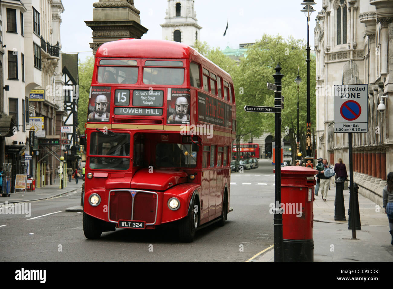 Heritage Routemaster Bus, operated in London from 1956 to 2005. Open ...