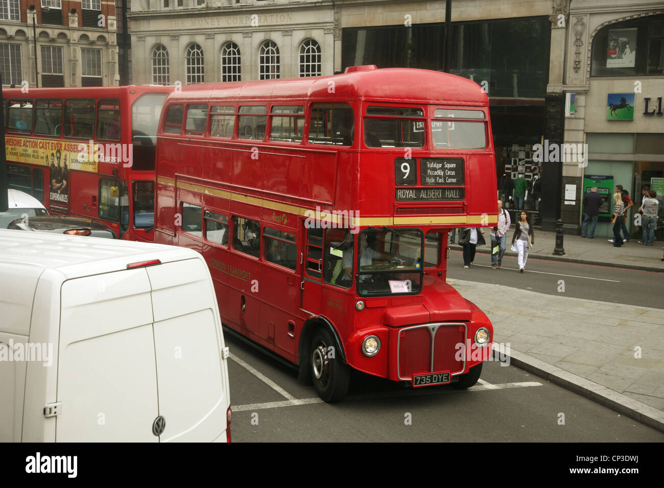 Heritage Routemaster Bus, operated in London from 1956 to 2005. Open ...