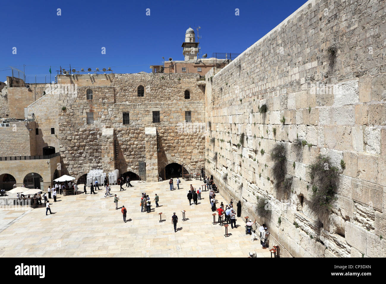 The wailing wall of Jerusalem Stock Photo - Alamy