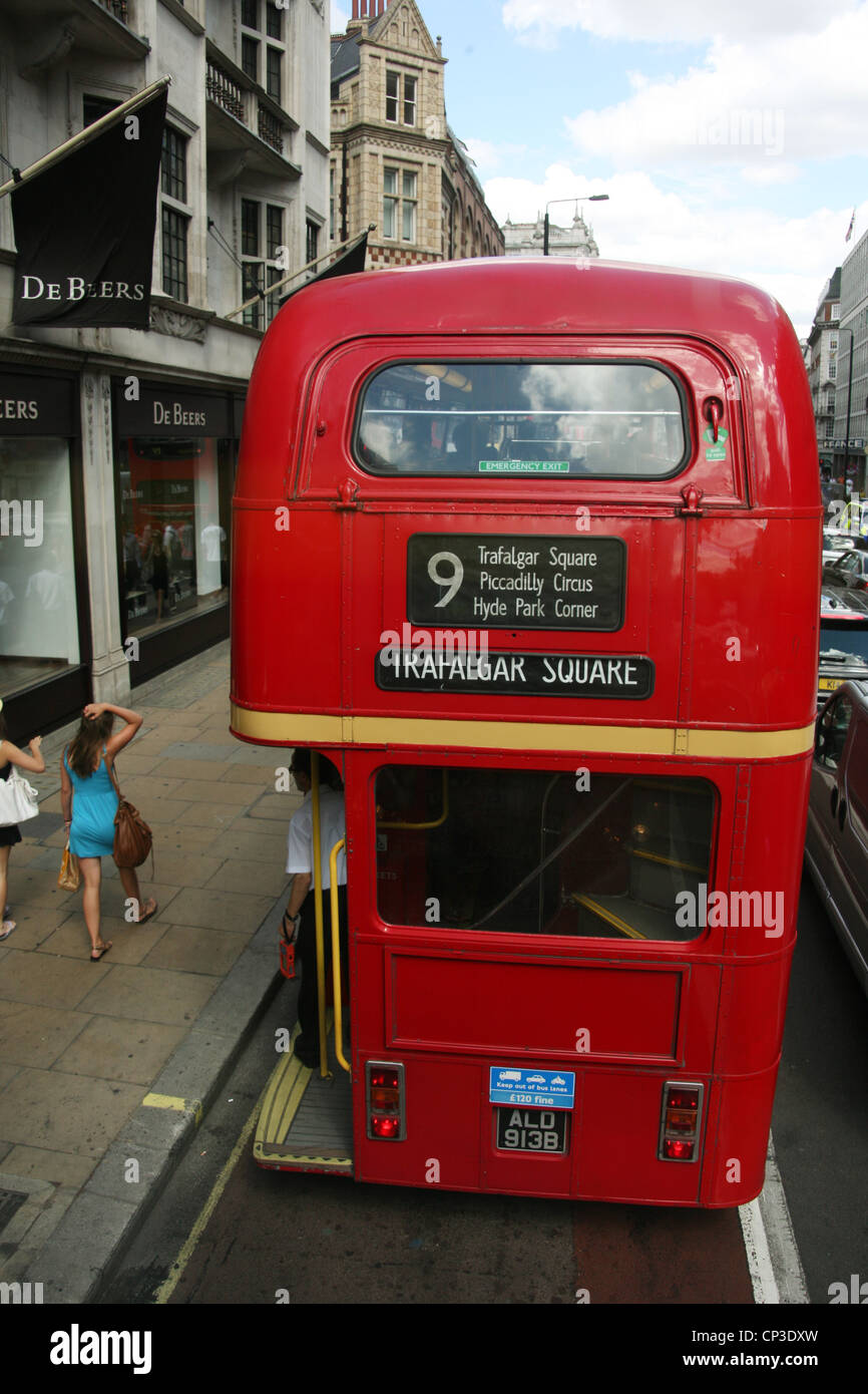 Heritage Routemaster Bus, operated in London from 1956 to 2005. Open ...