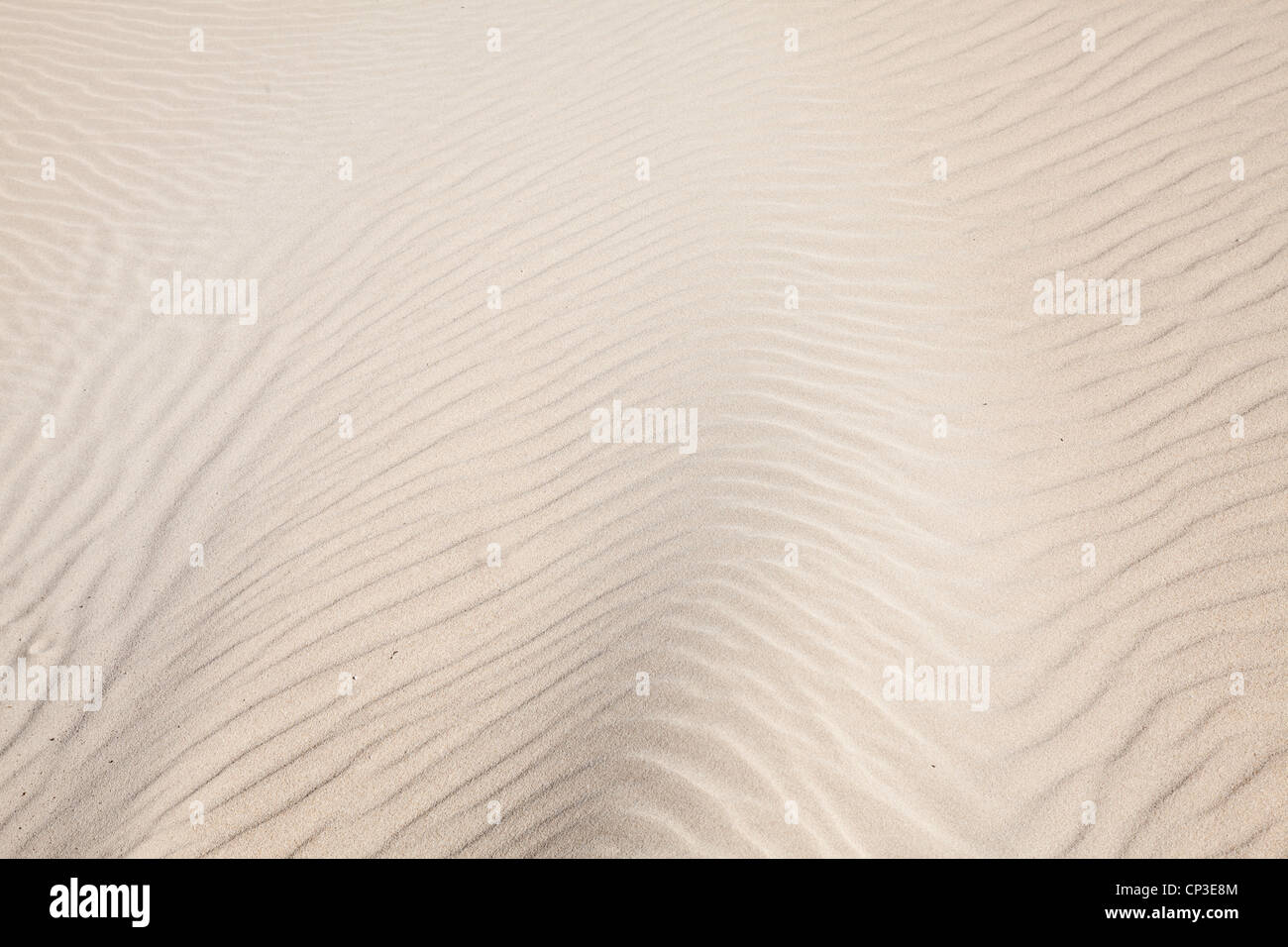 smooth sand pattern on the dunes Stock Photo - Alamy