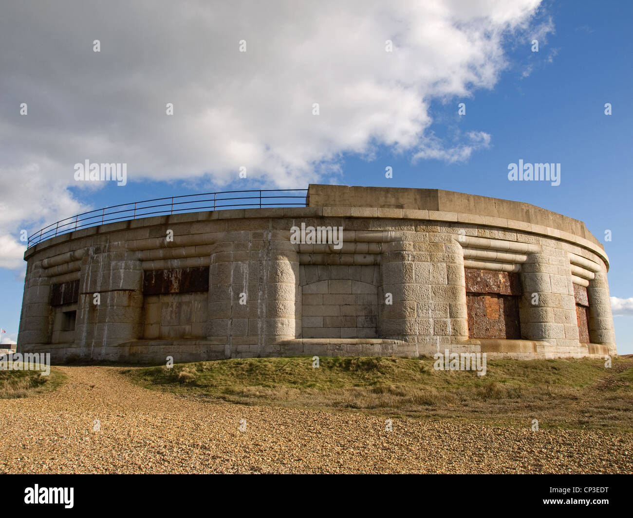 Wall of Hurst Castle Hampshire England UK Stock Photo - Alamy