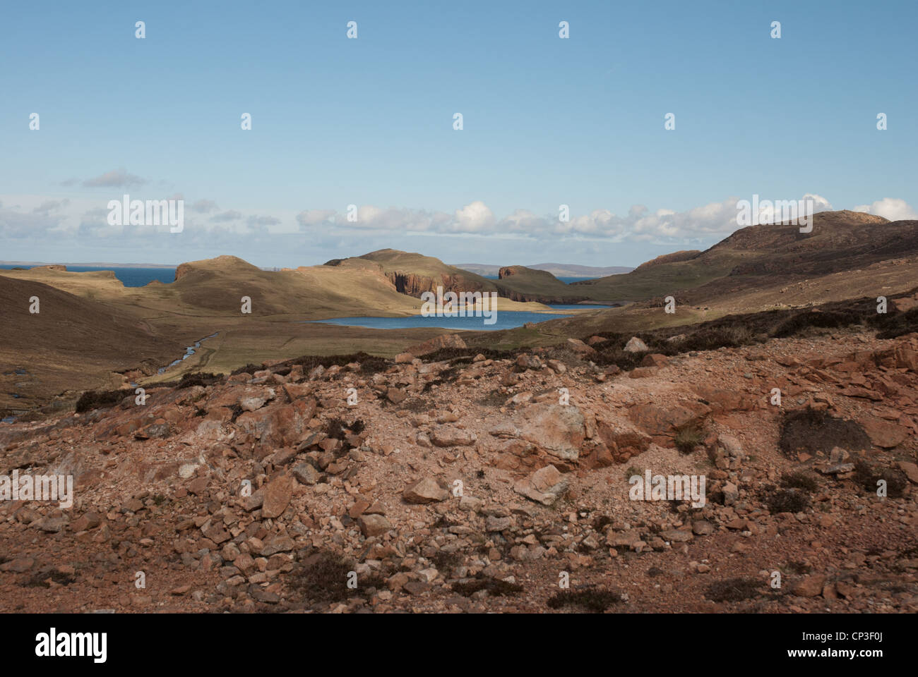 Hams of Muckle Roe Stock Photo - Alamy