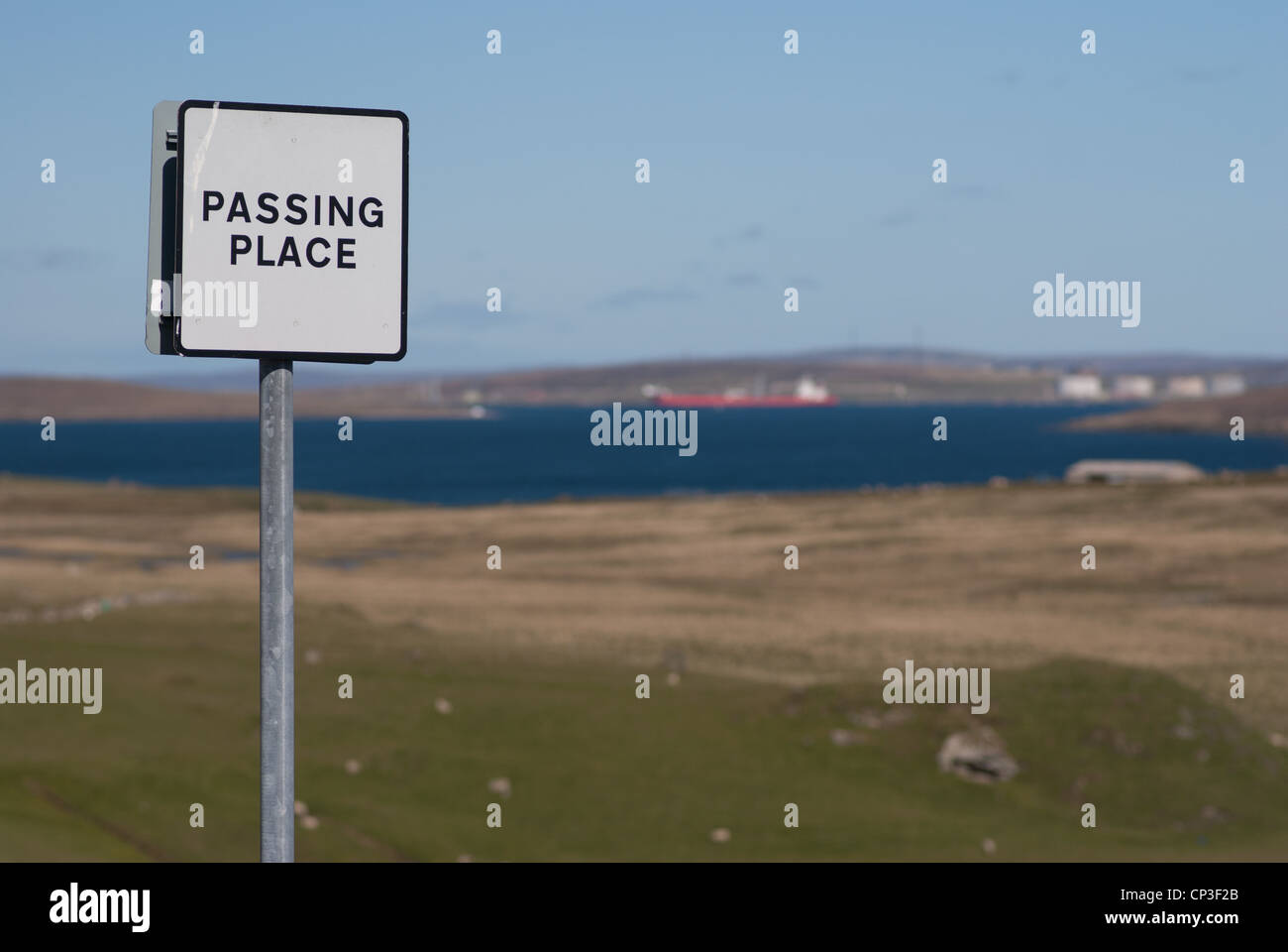 Passing Place for Ships Stock Photo - Alamy