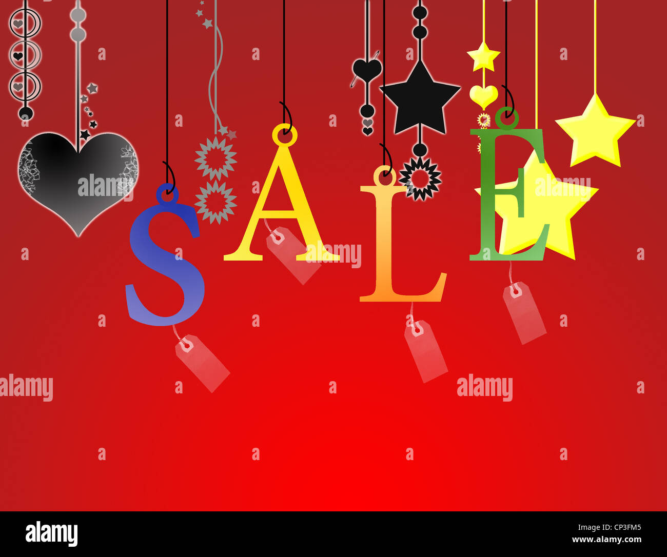 Hanger sale sign christmas hi-res stock photography and images - Alamy