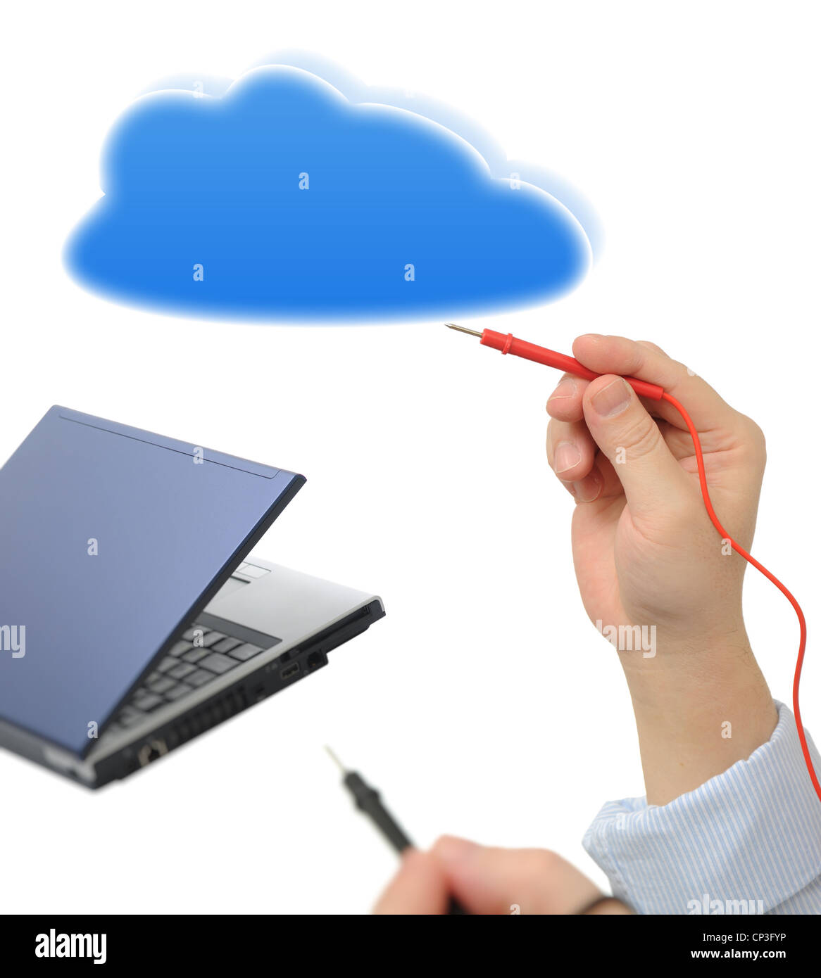 Testing with cloud computing Stock Photo - Alamy