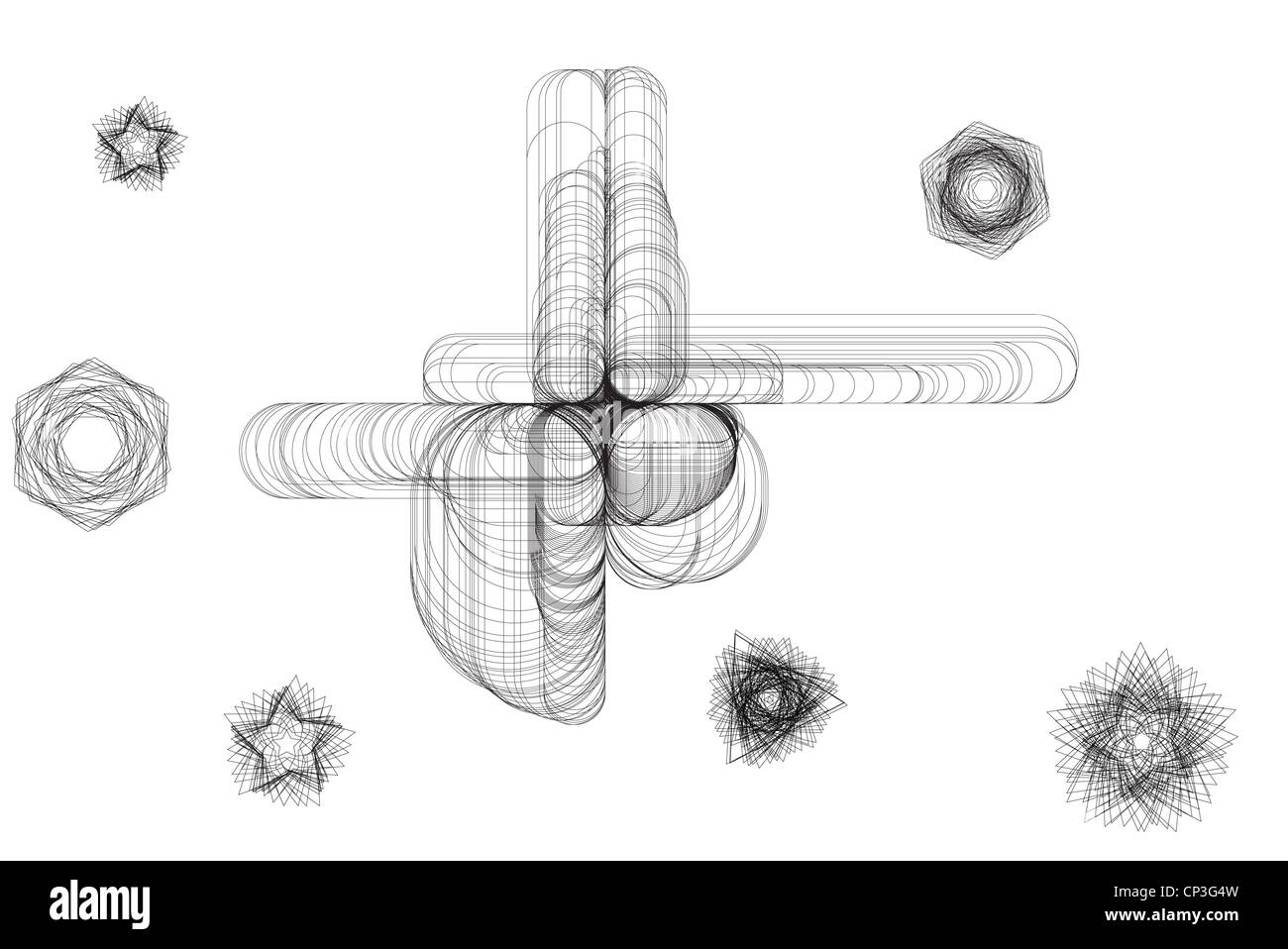 Abstract sketch image Stock Photo - Alamy