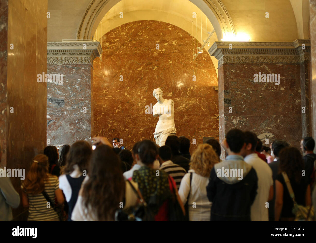 Venus de Milo Louvre Museum Paris France Stock Photo - Alamy
