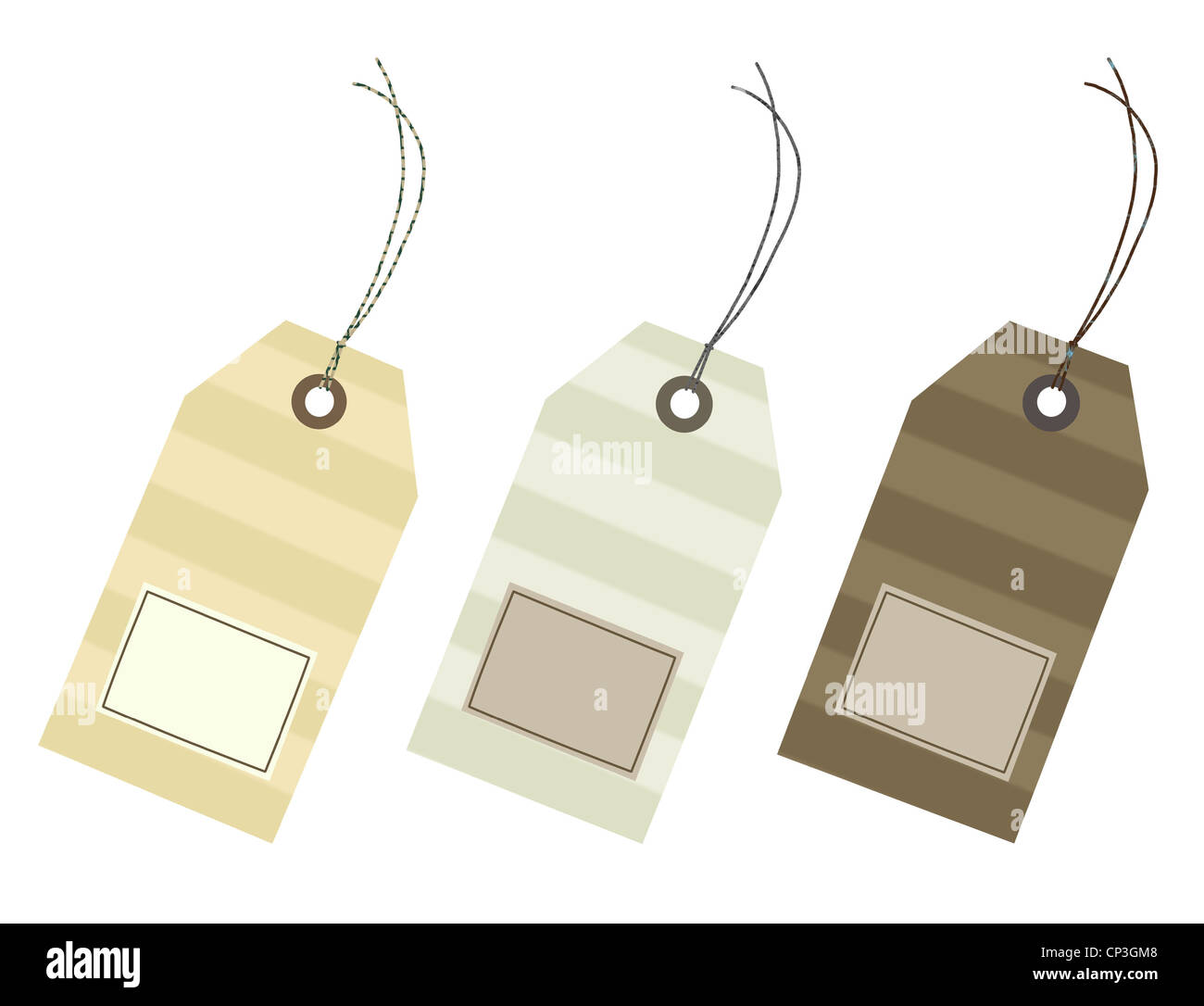 Abstract empty sale tags Stock Photo - Alamy