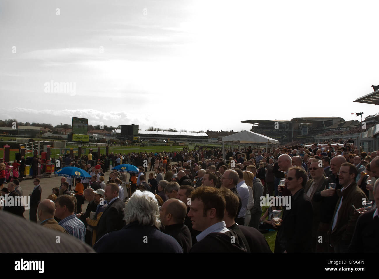 a day at the races, Aintree,Liverpool Stock Photo - Alamy