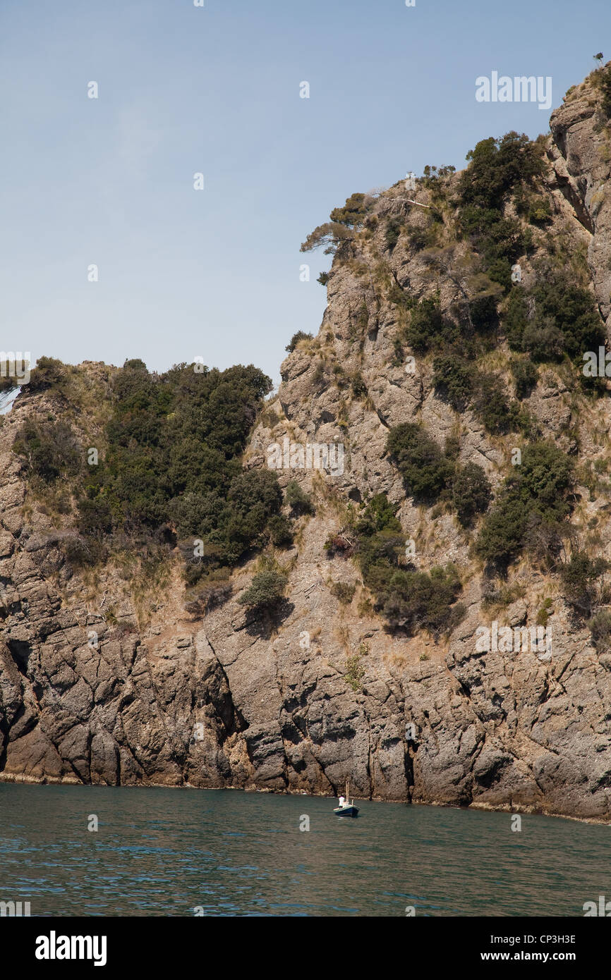 Ligurian coast line, in the gulf of Genoa Stock Photo - Alamy