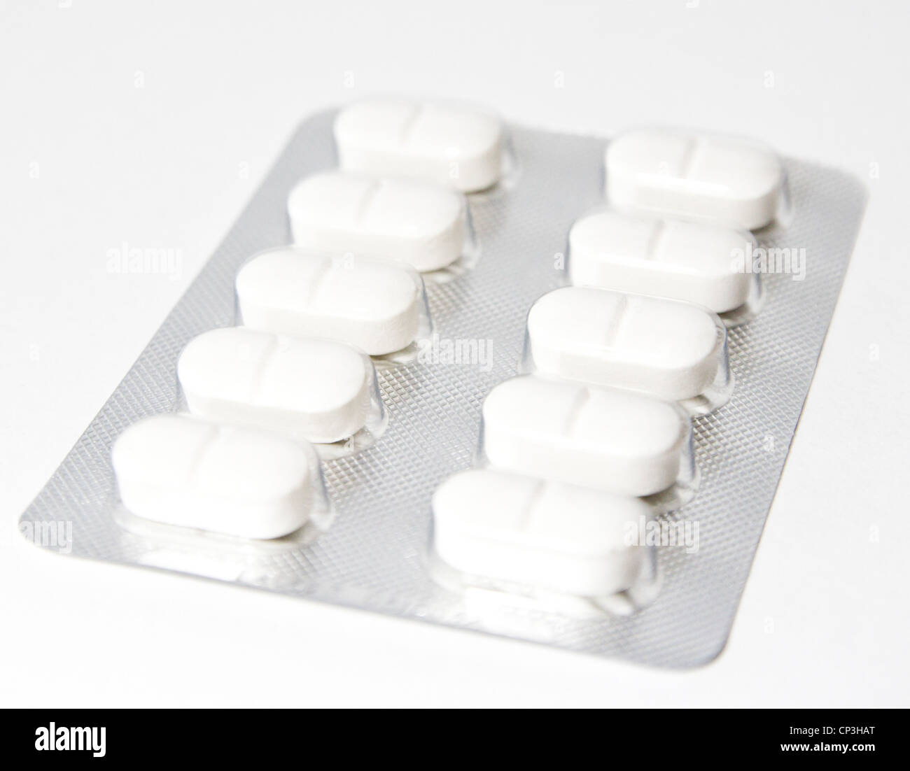 pills in container Stock Photo - Alamy