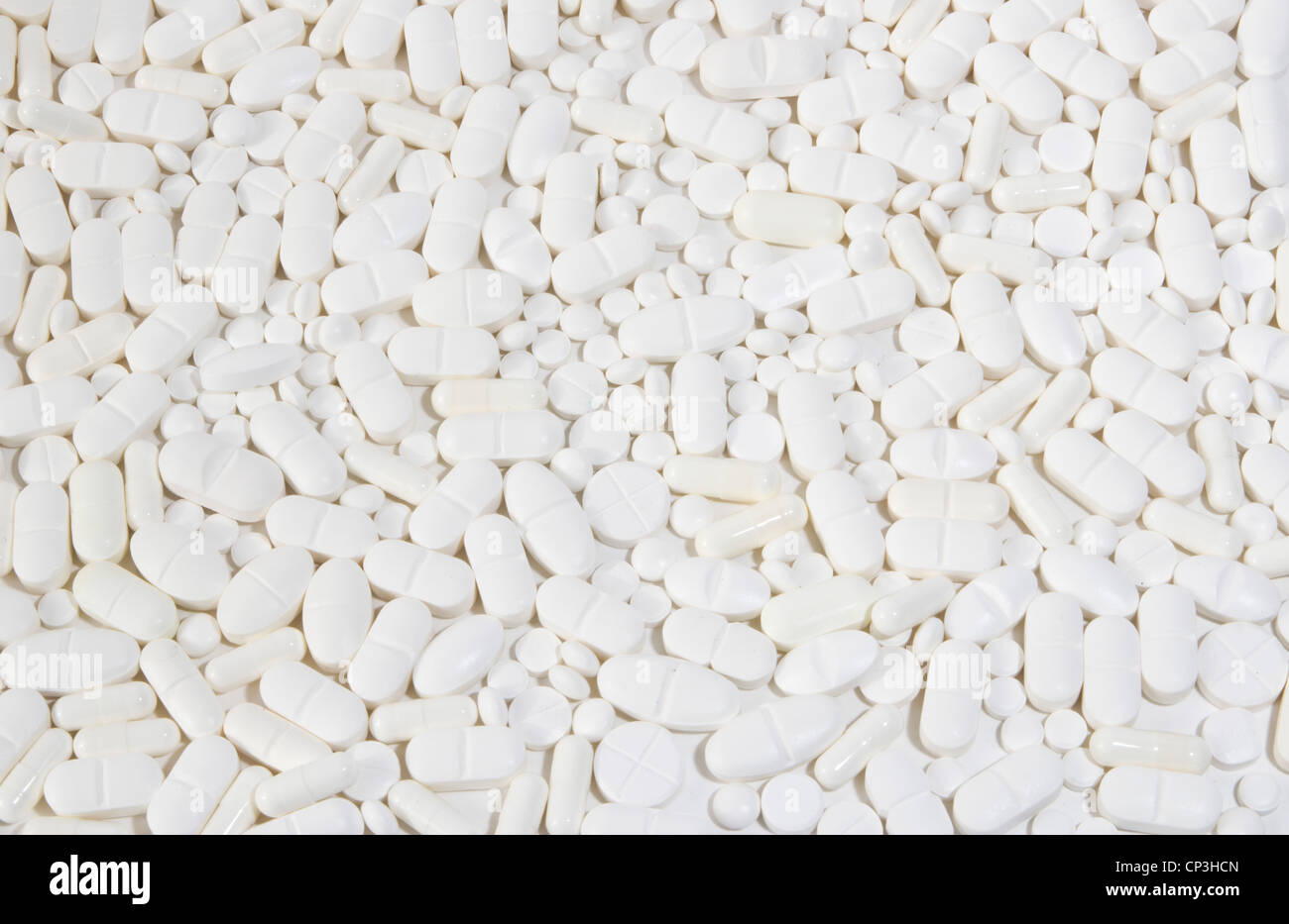 Pills pile circle hi-res stock photography and images - Alamy