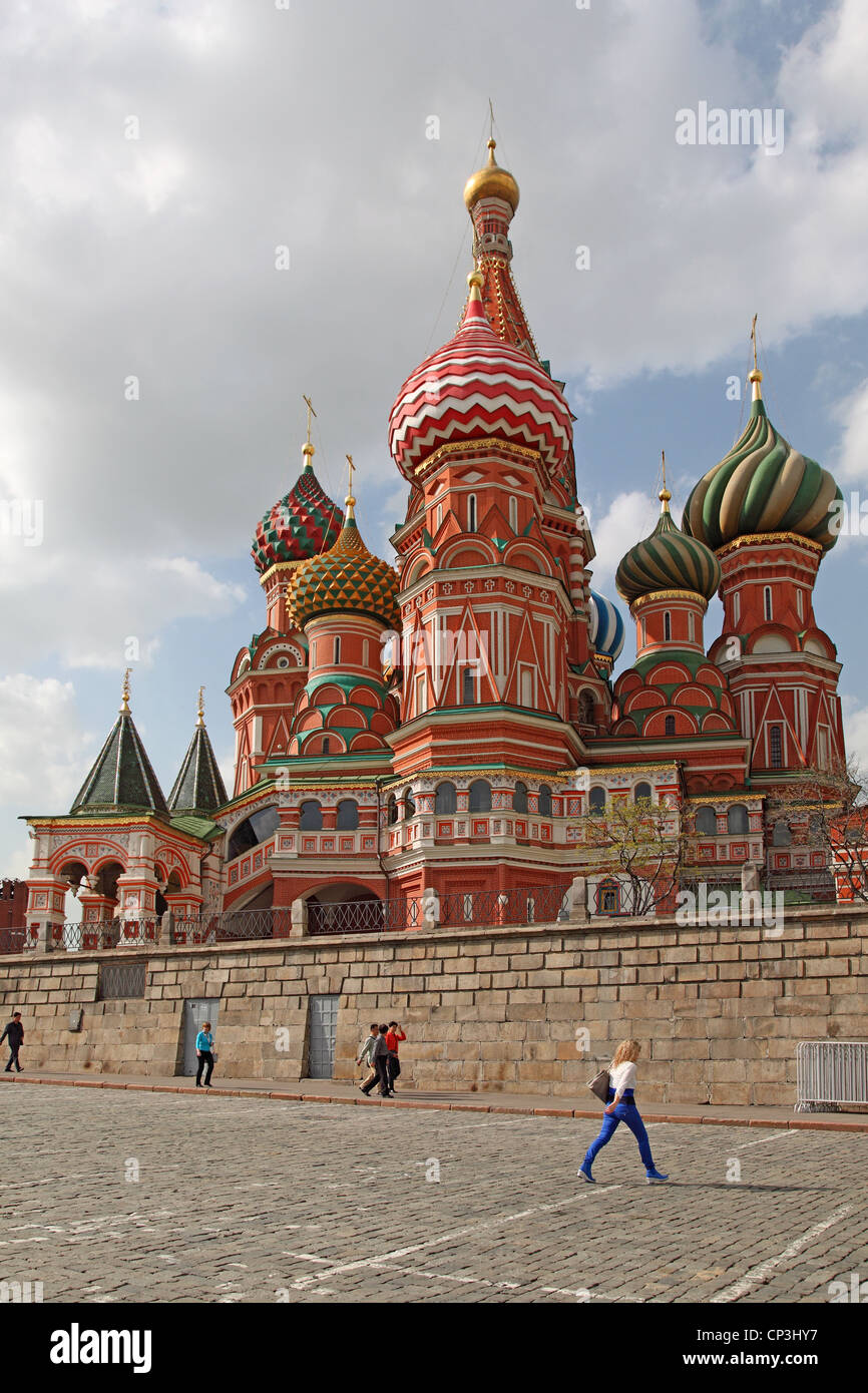 saint basil capital cathedral Stock Photo - Alamy
