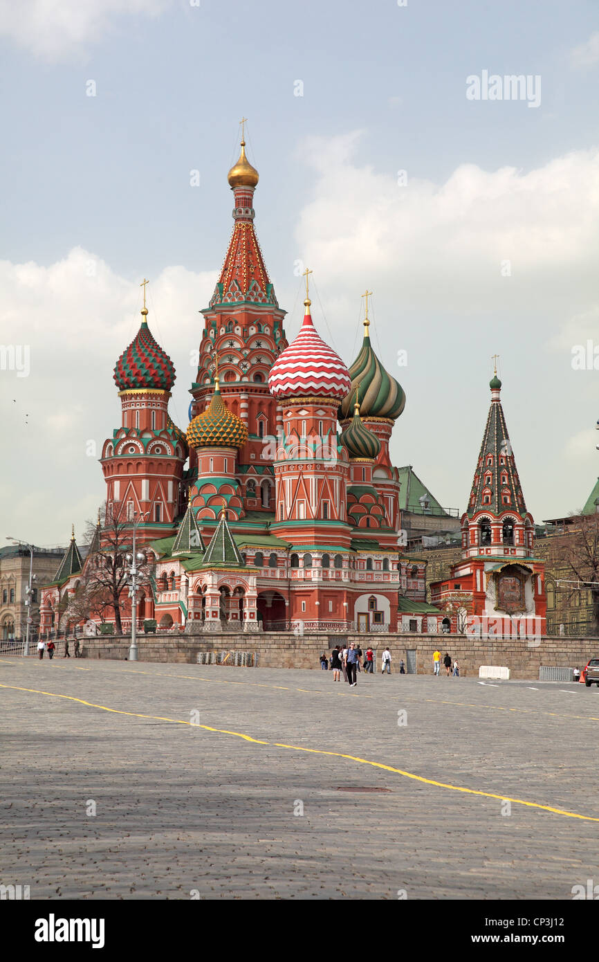 saint basil capital cathedral Stock Photo - Alamy