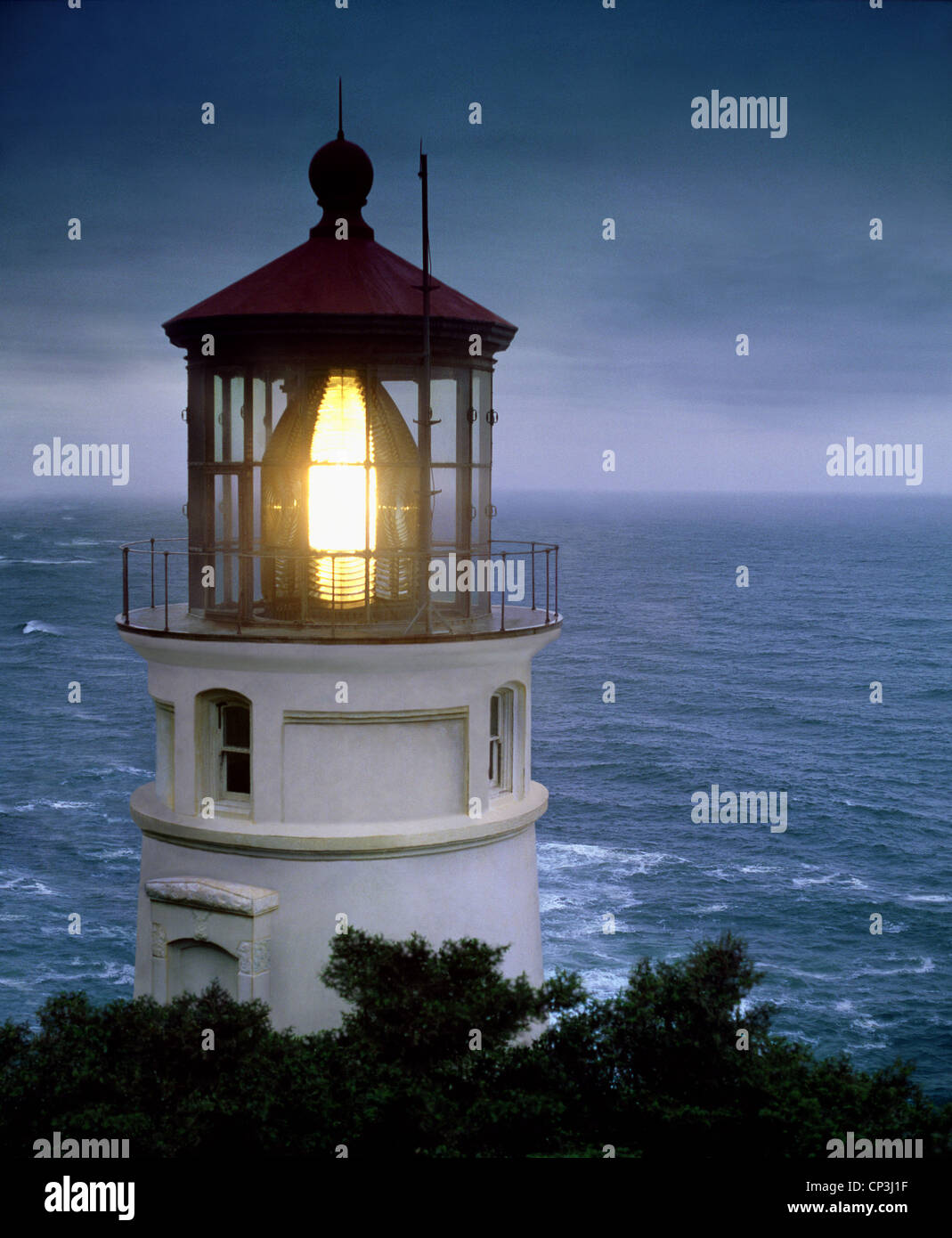Heceta Head Lighthouse, Oregon coast, Pacific Northwest, Oregon, USA ...