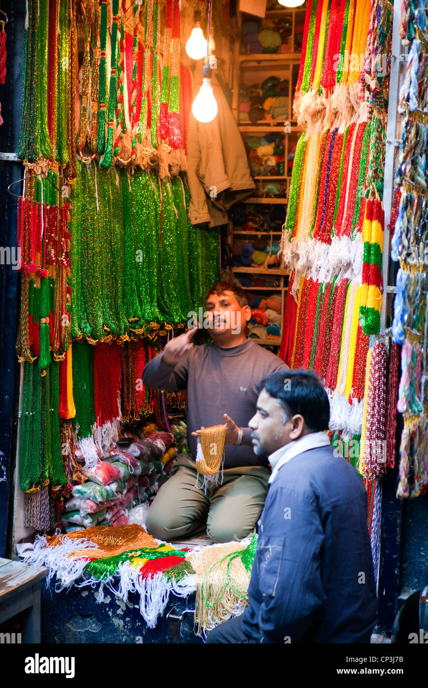 Bead shop in Thamel Stock Photo - Alamy