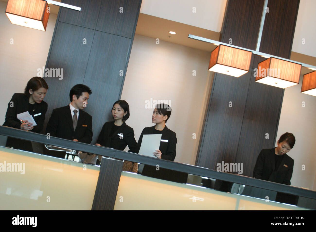 Asian hotel reception hi-res stock photography and images - Alamy
