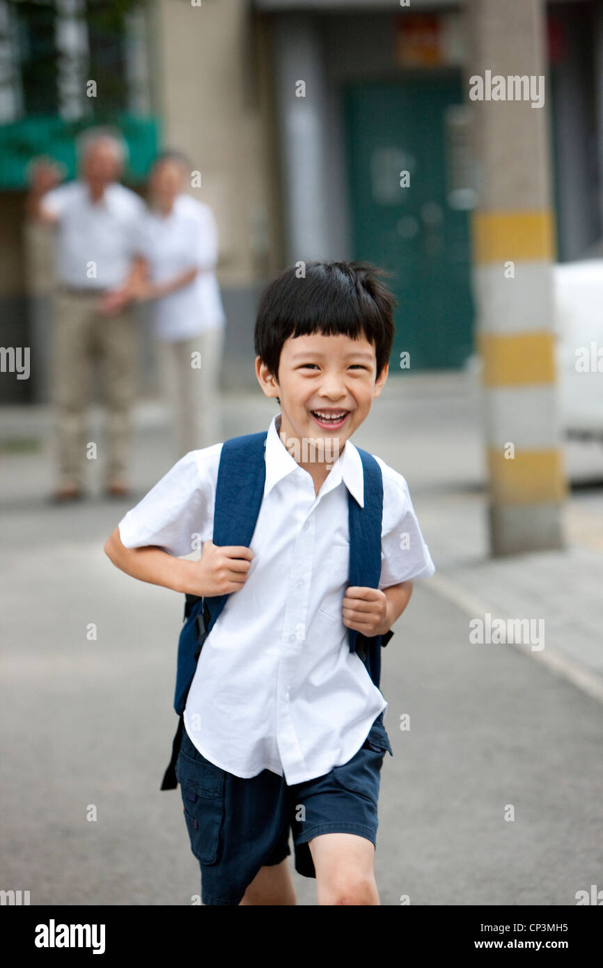 Chinese School Boy