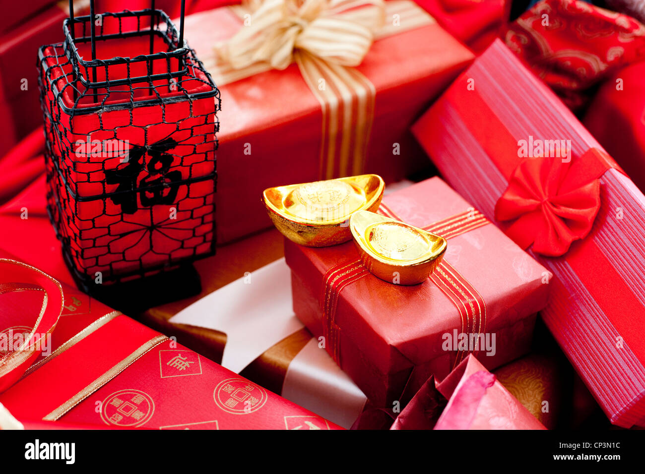 Chinese New Year Objects Stock Photo - Alamy