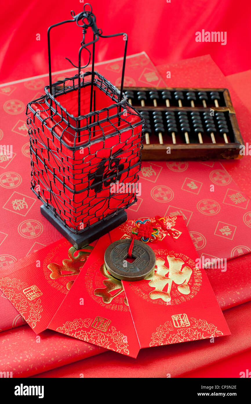 Chinese New Year Objects Stock Photo - Alamy